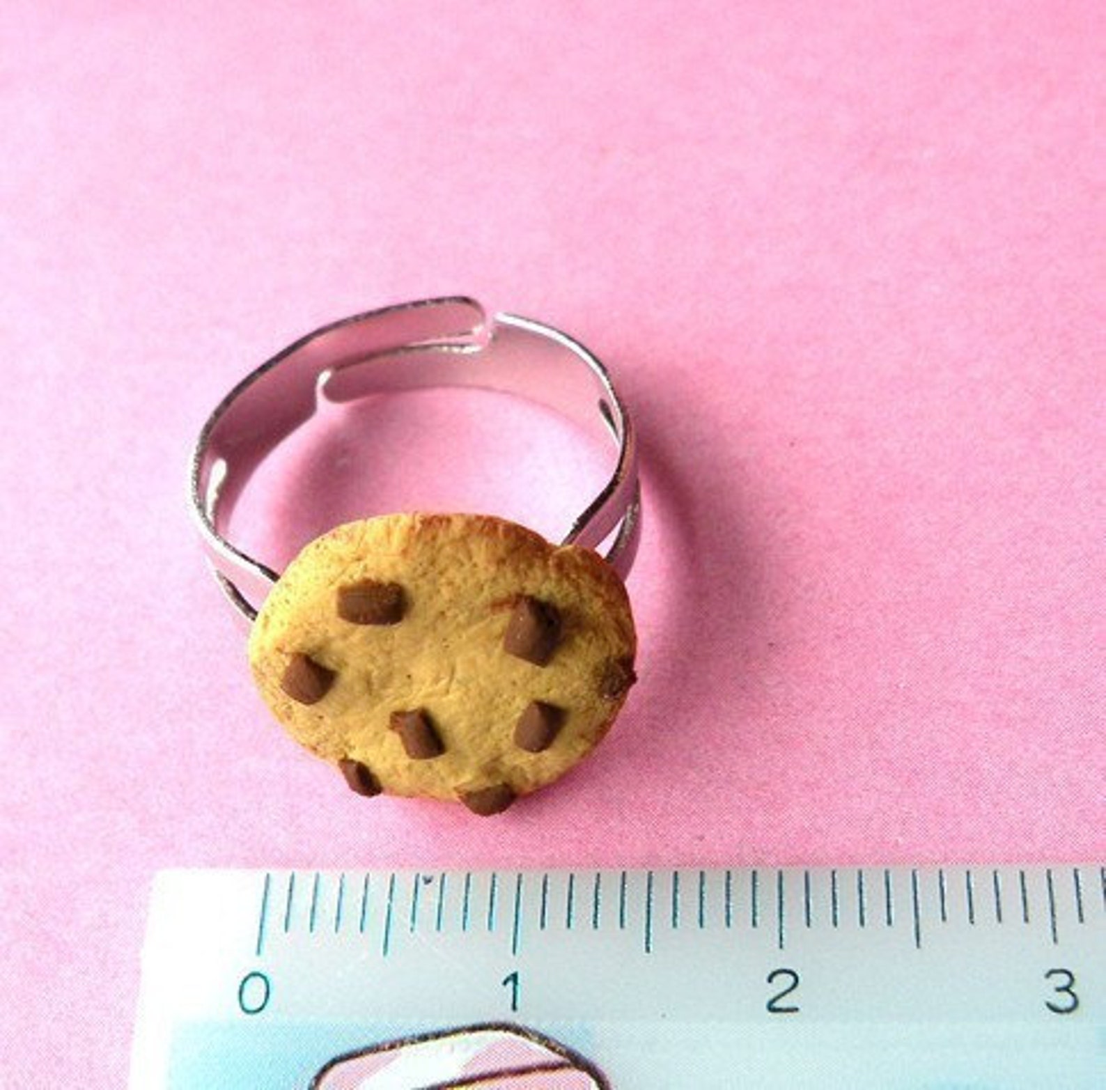 Chocolate Chip Cookie Ring - Etsy