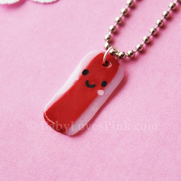Bacon Necklace - Etsy
