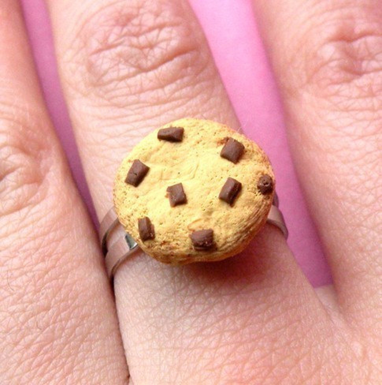 Chocolate Chip Cookie Ring - Etsy
