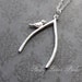 Wishbone With Bird Necklace (R4B-B3) - Etsy