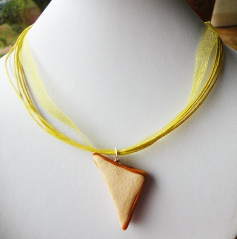 Grilled Cheese Sandwich Necklace D1G1 - Etsy