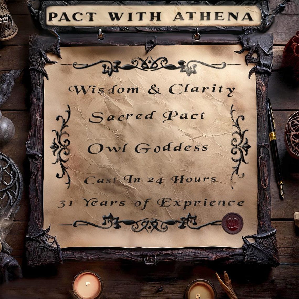 Pact With Goddess Athena | Divine Insight & Inner Command | Spiritual ...