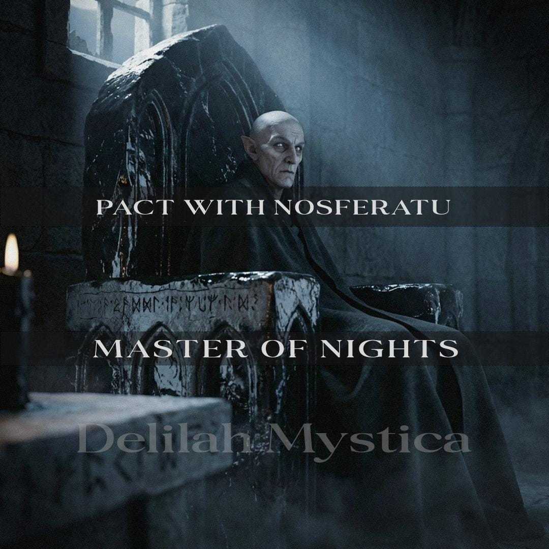 Pact With Nosferatu | Align With the Vampire Current | Master of Nights ...