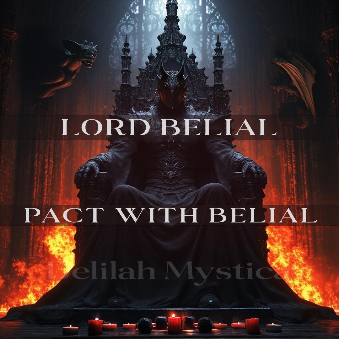 Belial Demon Pact | Forge Your Freedom | Seal of the Sovereign Prince ...