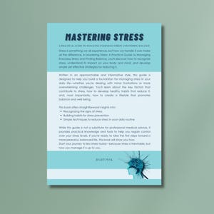 Mastering Stress: A Practical Guide, Digital Stress Relief Book ...