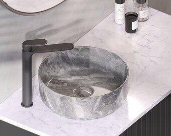 Luxury Marble Countertop With Basin - Etsy