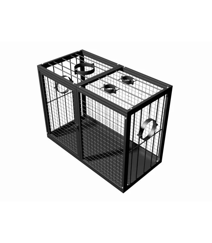 BDSM Cage With Head and Arm Restraints - Bondage Cage and Furniture - Etsy