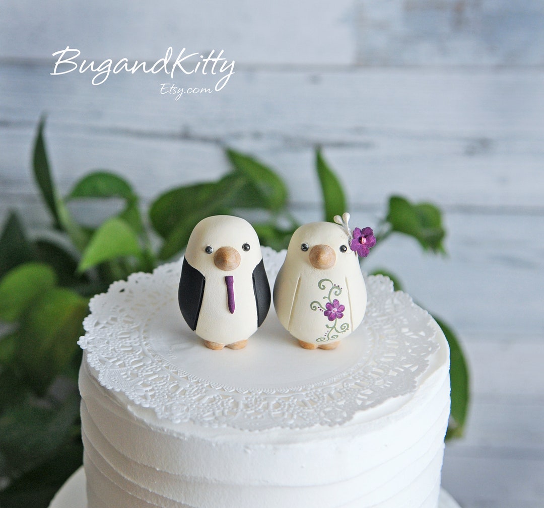 Love Bird Cake Topper - Small - Etsy