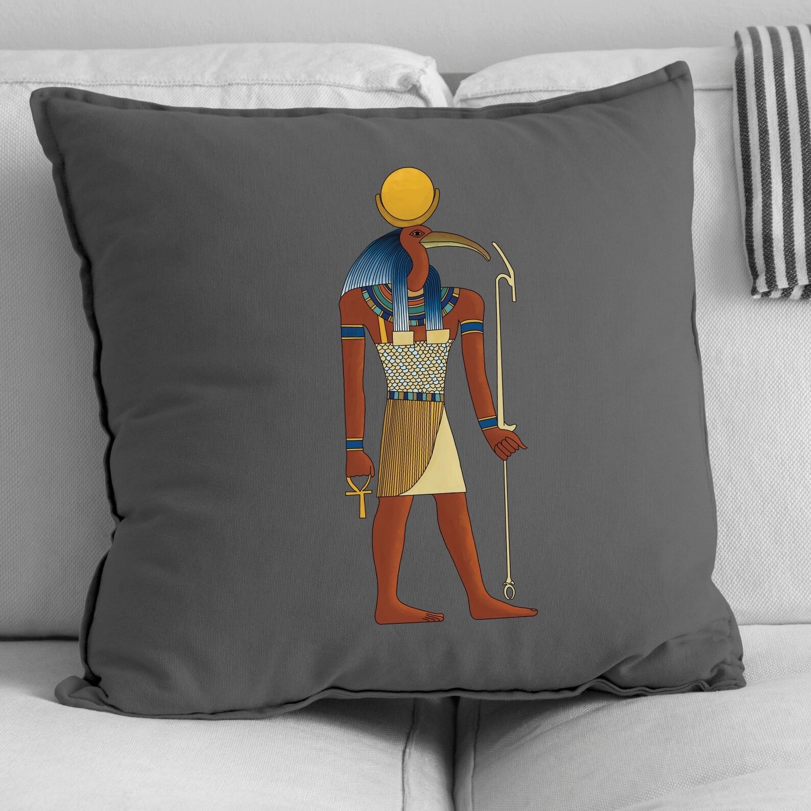 Ancient Egyptian God Thoth Design Printable PNG - Wisdom and Knowledge ...