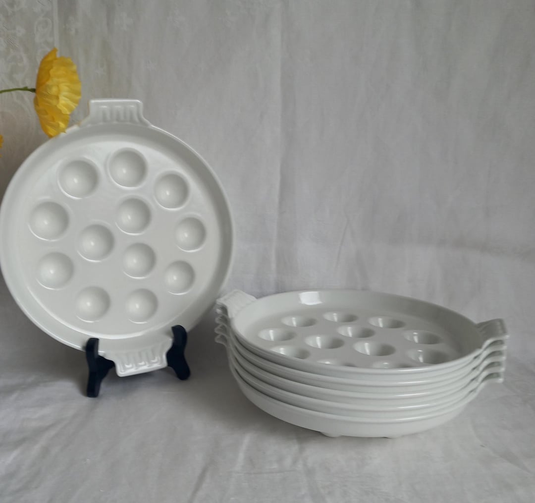 Le Creuset Enameled Cast Iron Snail Dishes - Etsy