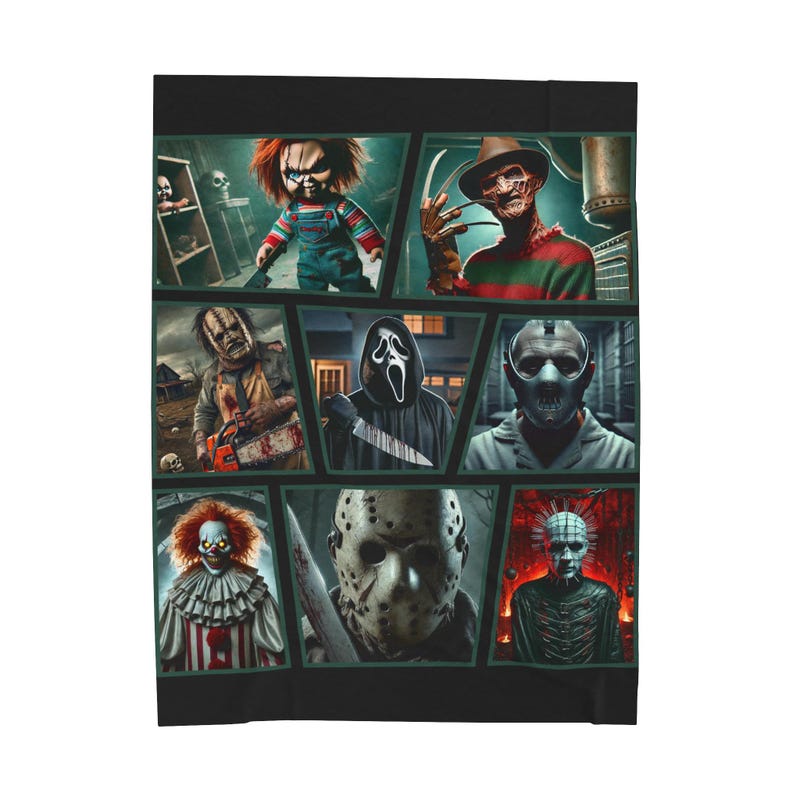 Horror Blanket - Etsy