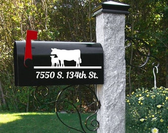 Cow mailbox | Etsy