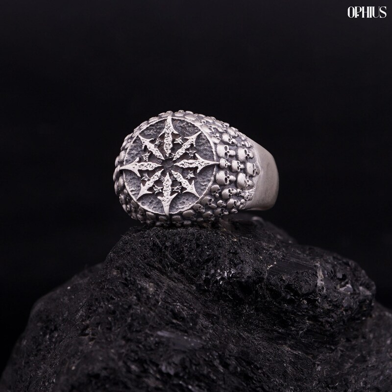 Satanic Rings for Men - Etsy