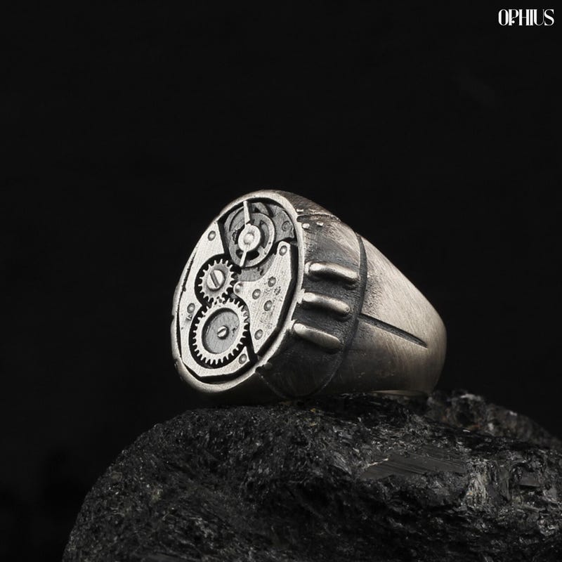 Mechanical Ring - Etsy
