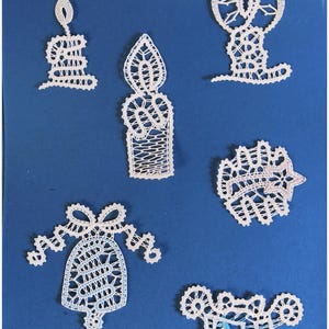 Enchanting Christmas Lace Patterns - Etsy