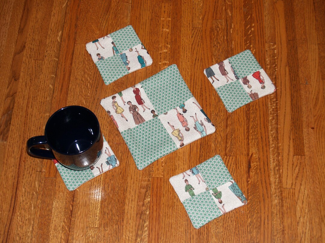 Folded Coaster Sets - Etsy