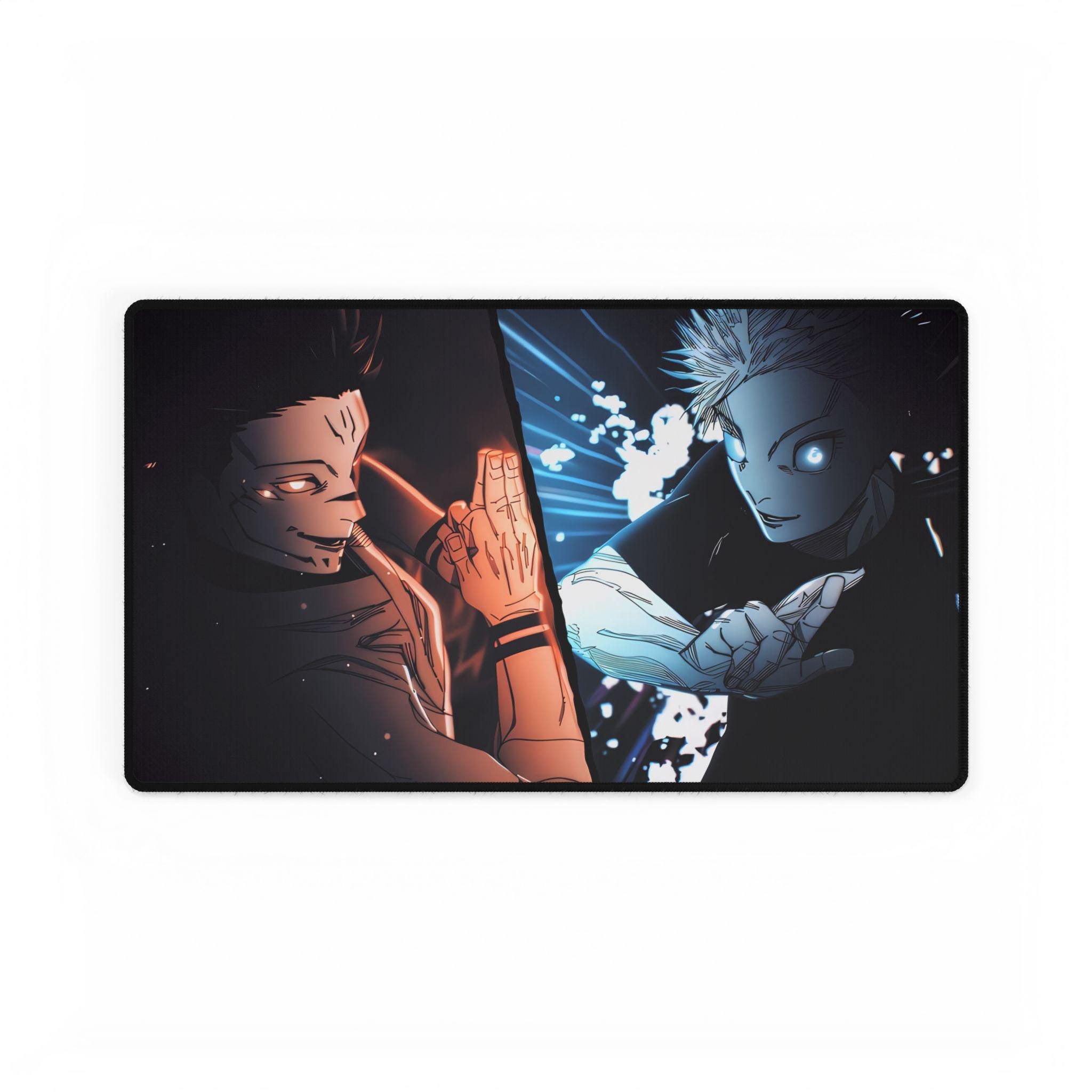 Gojo Vs Sukuna | Jujutsu Kaisen | Anime Mouse Pad - Etsy