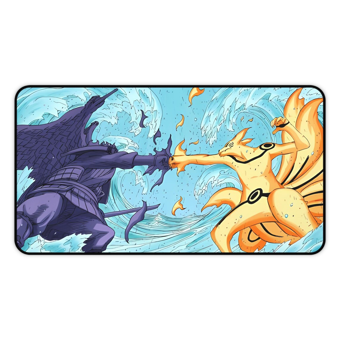 Anime Gaming Mouse Pad | Naruto Vs Sasuke - Etsy