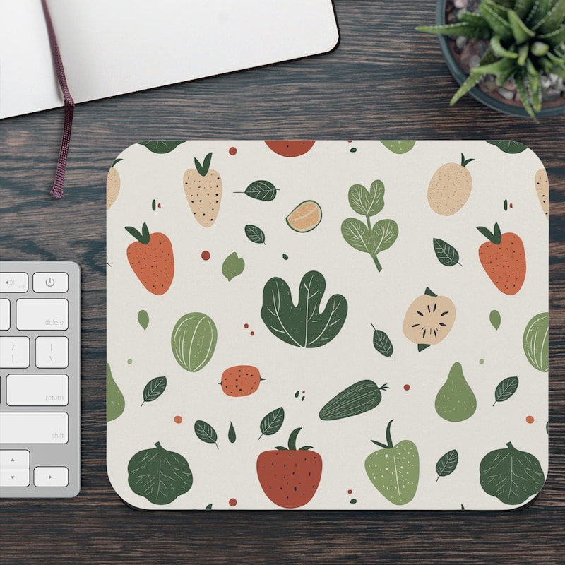 Large Fruit Mouse Pad - Etsy