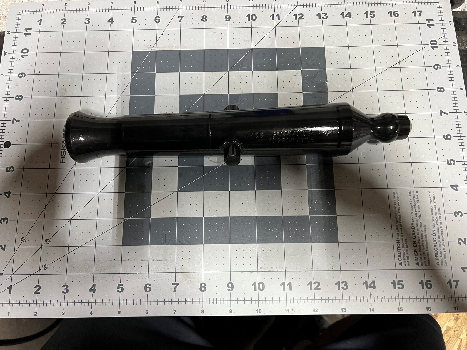 Black Powder Salute Cannon Barrel – 12.5” Blued Steel – 1” Bore ...