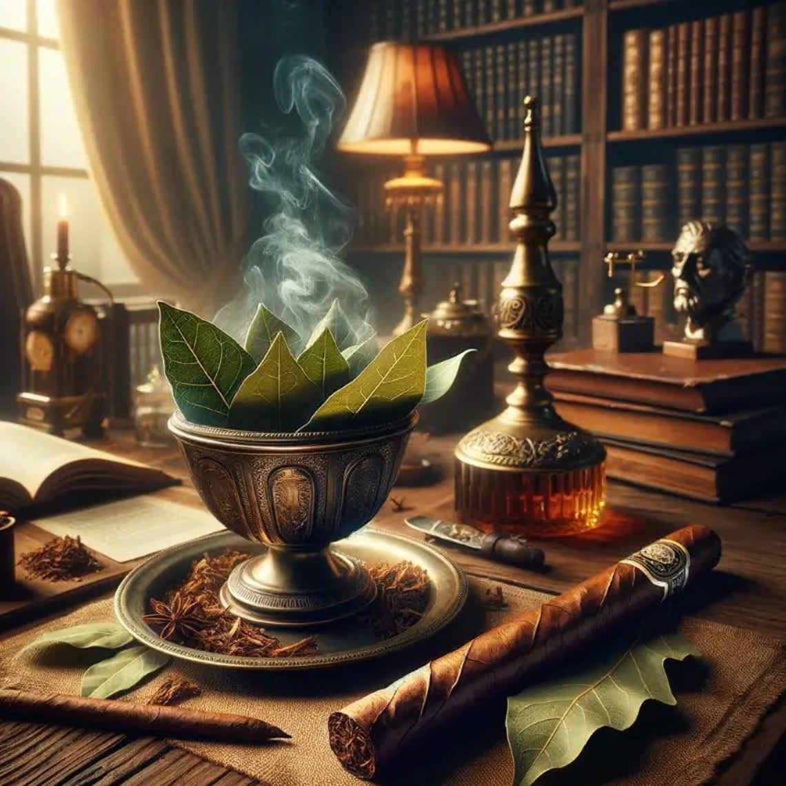 Tobacco and Bay Leaf Fragrance Oil - Etsy