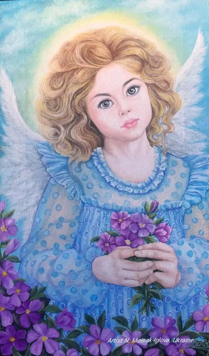 Digital Images of Angels Painted During Ukraine War. - Etsy