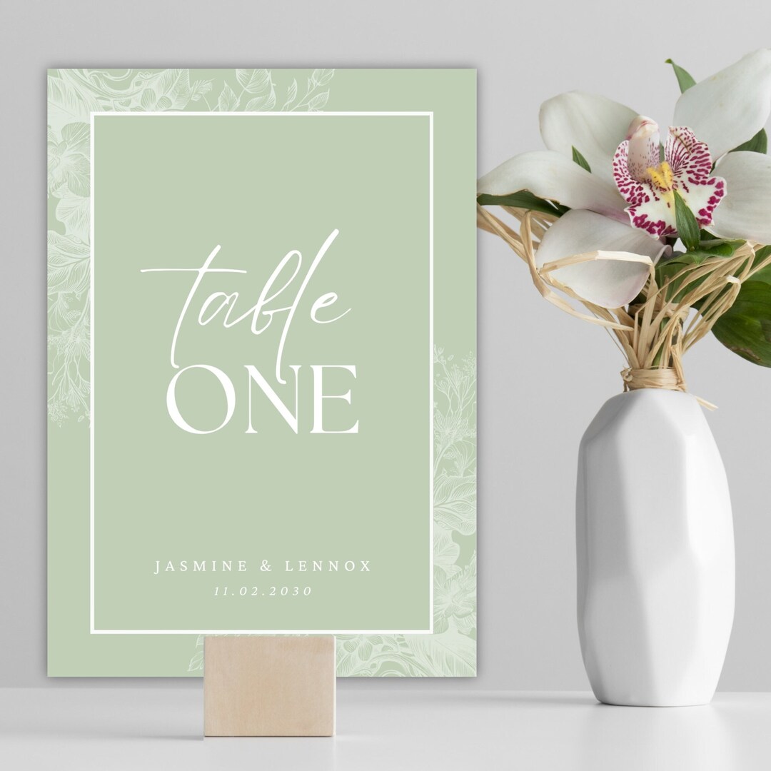 Bespoke Table Numbers / Personalised Table Numbers / Wedding Table ...