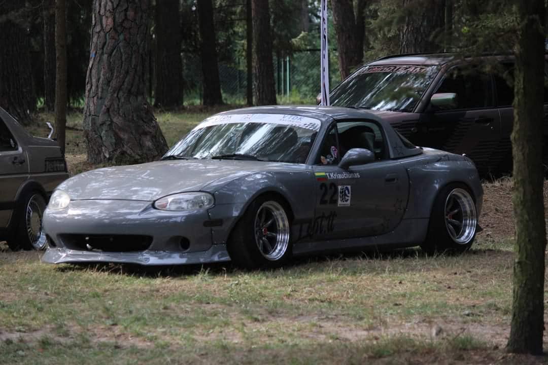 Mazda MX-5 NB FL MK2 Wide Body Kit Overfenders, Lip, Ducktail Spoiler ...