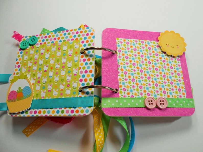 Easter Mini Scrapbook Album Easter Mini Album Easter | Etsy