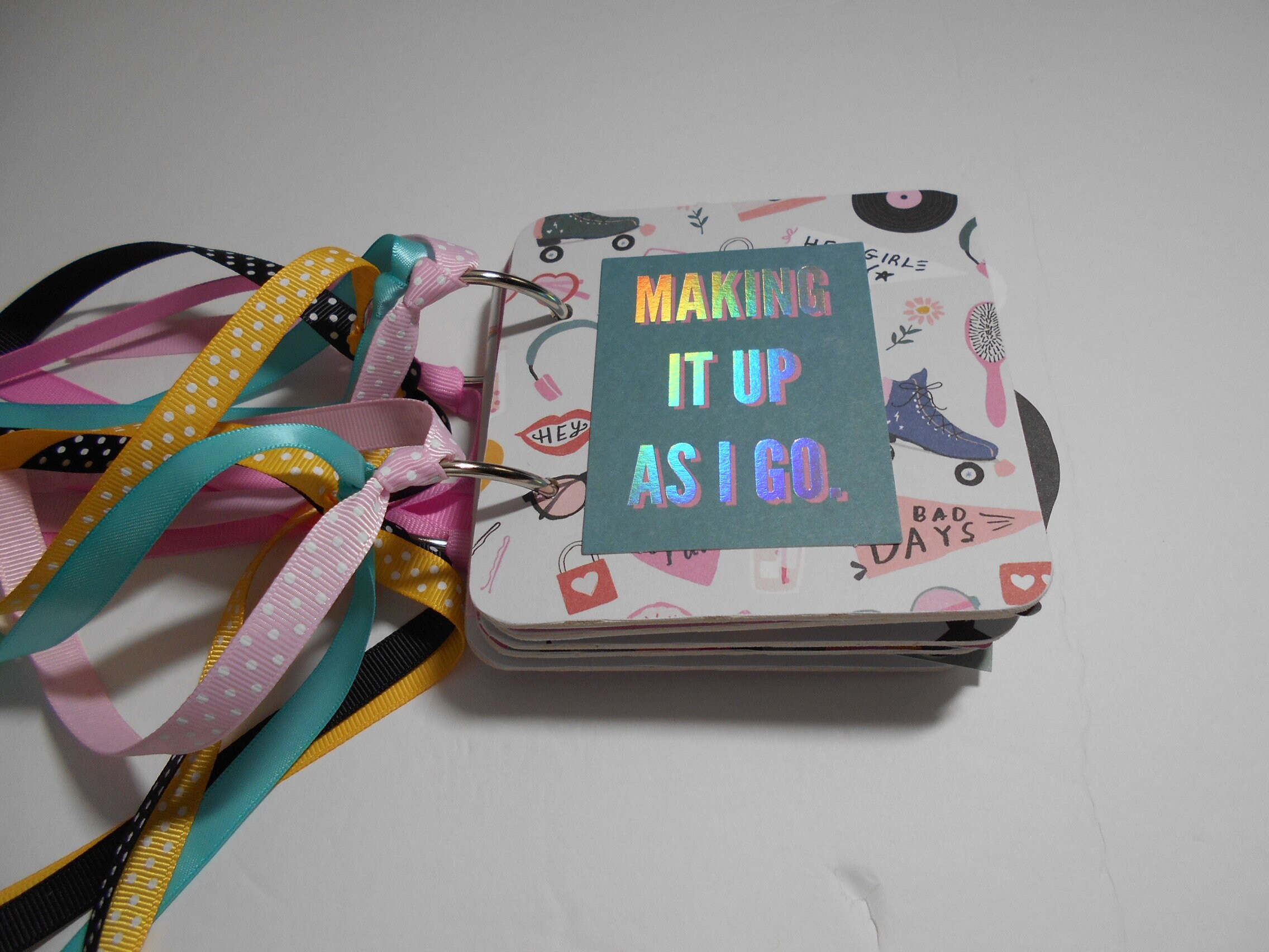 Albums & Journals Premade Album Coaster Album 4x4 Photo Album Memory ...