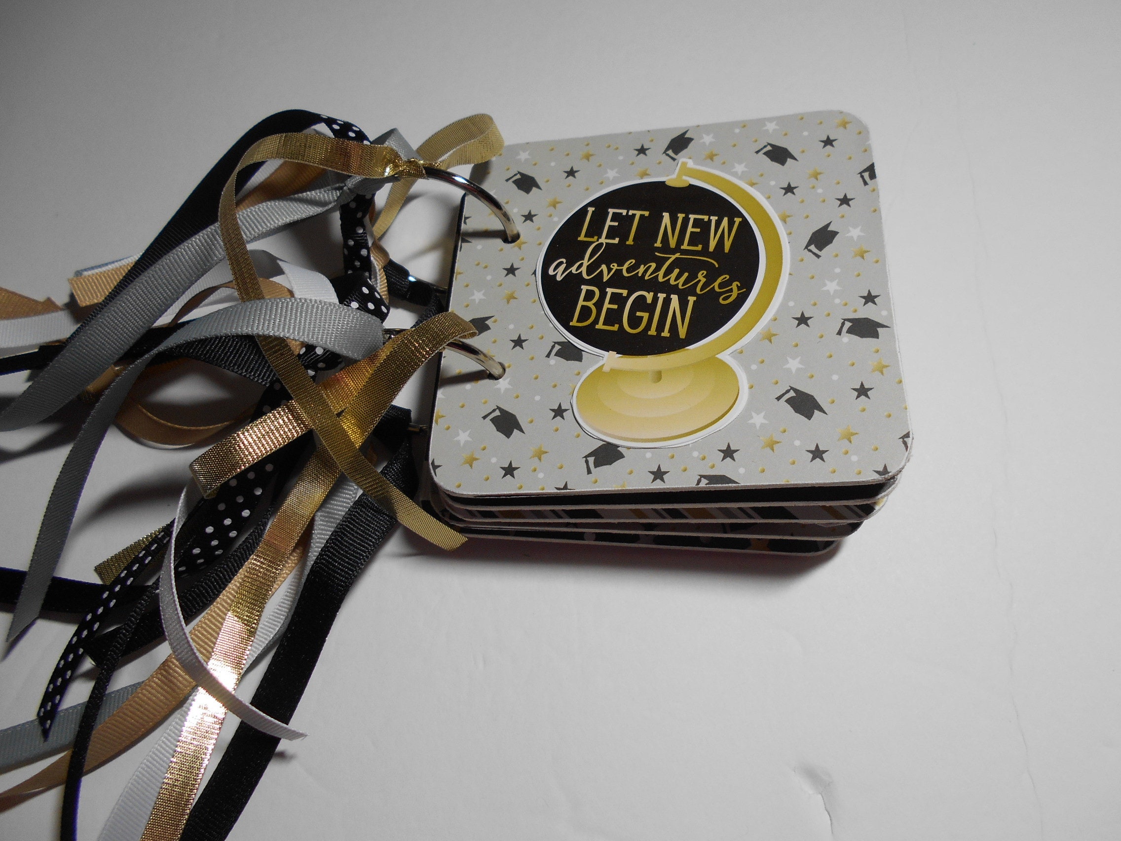 Graduation Mini Album, Graduation Scrapbook, 4x4, Premade Album, Memory ...