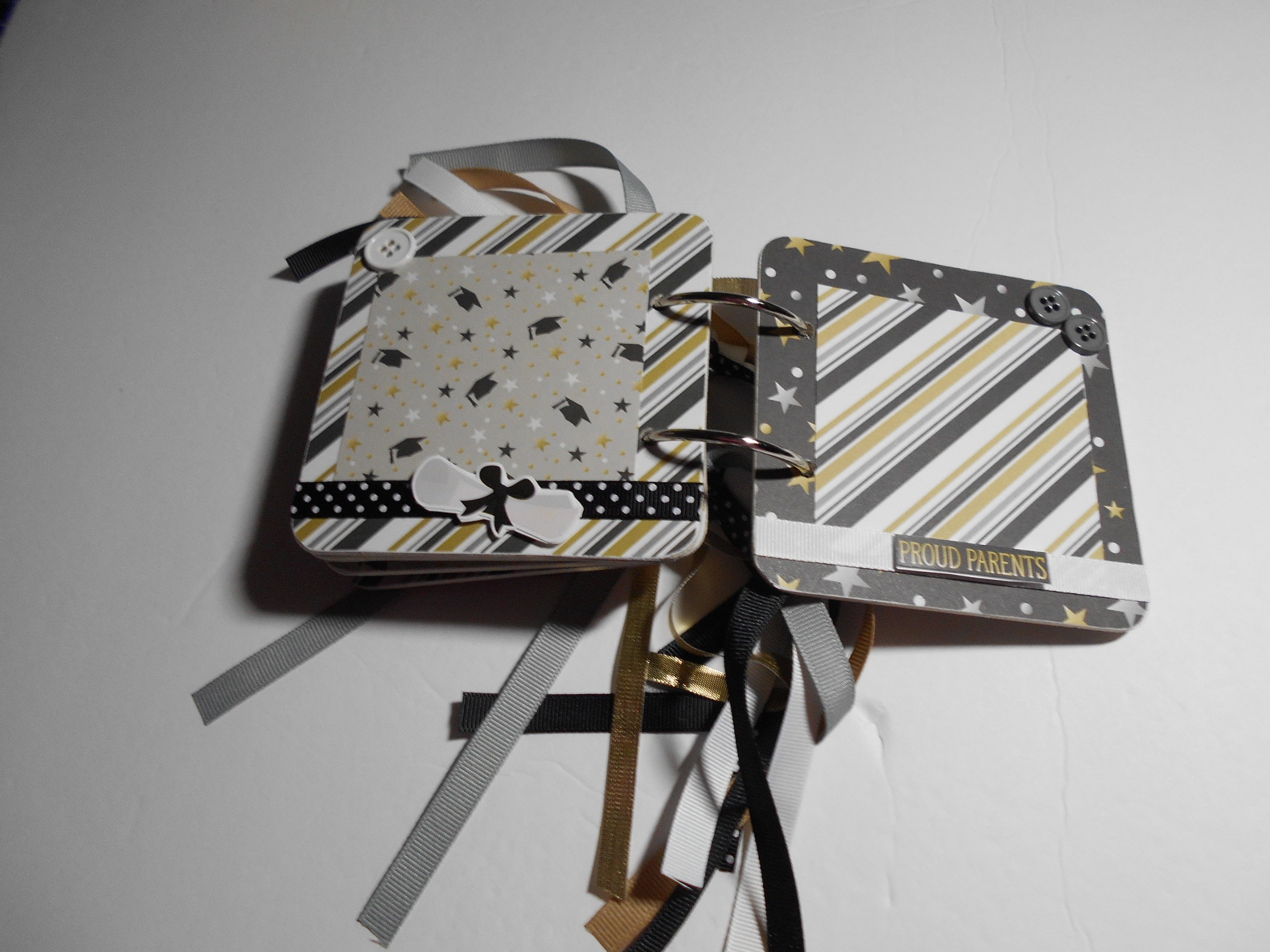 Graduation Mini Album, Graduation Scrapbook, 4x4, Premade Album, Memory ...