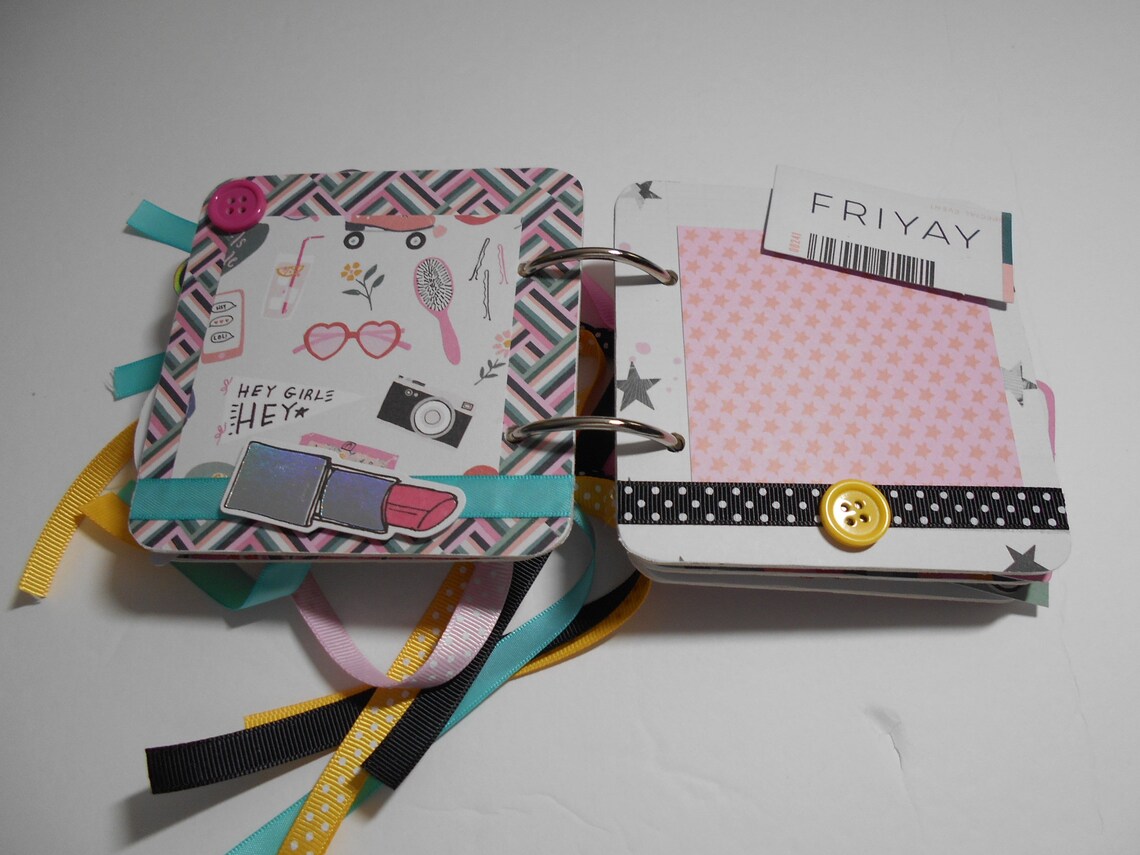 Friends Mini Album, Friends Scrapbook, Chipboard Album, Premade Album ...