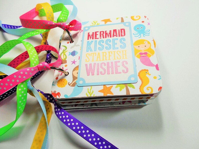 Mermaid Mini Album - Etsy