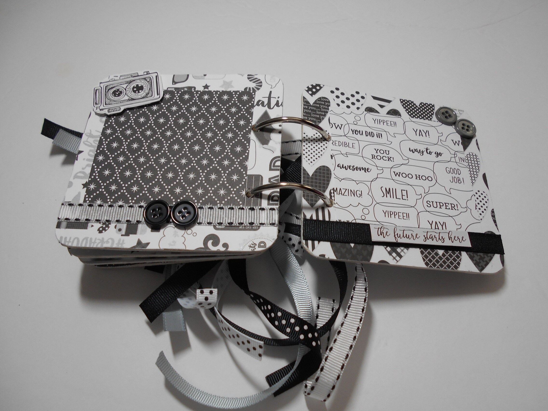 Graduation Mini Album, Graduation Scrapbook, 4x4, Premade Album, Memory ...