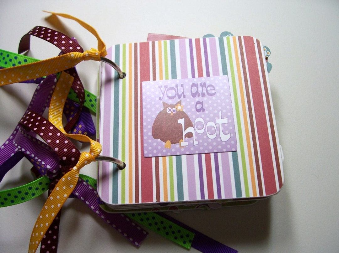 Friends Mini Album, Friends Scrapbook, Chipboard Album, Premade Album ...