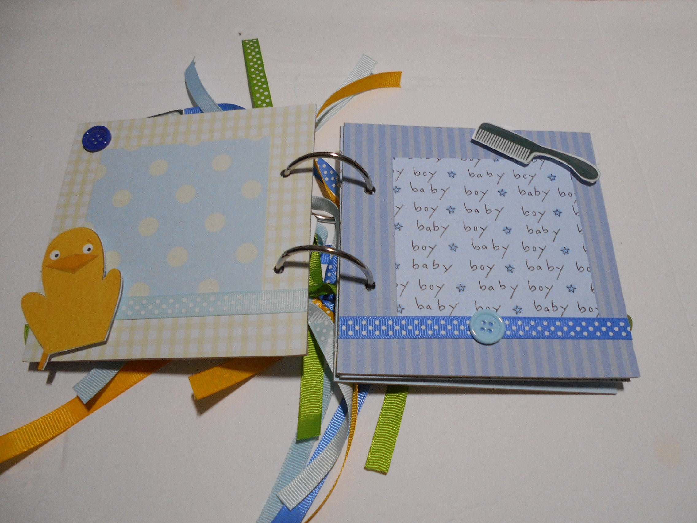 Baby Boy Album, Baby Boy Bath, Mini Album, First Bath Album, Mini ...