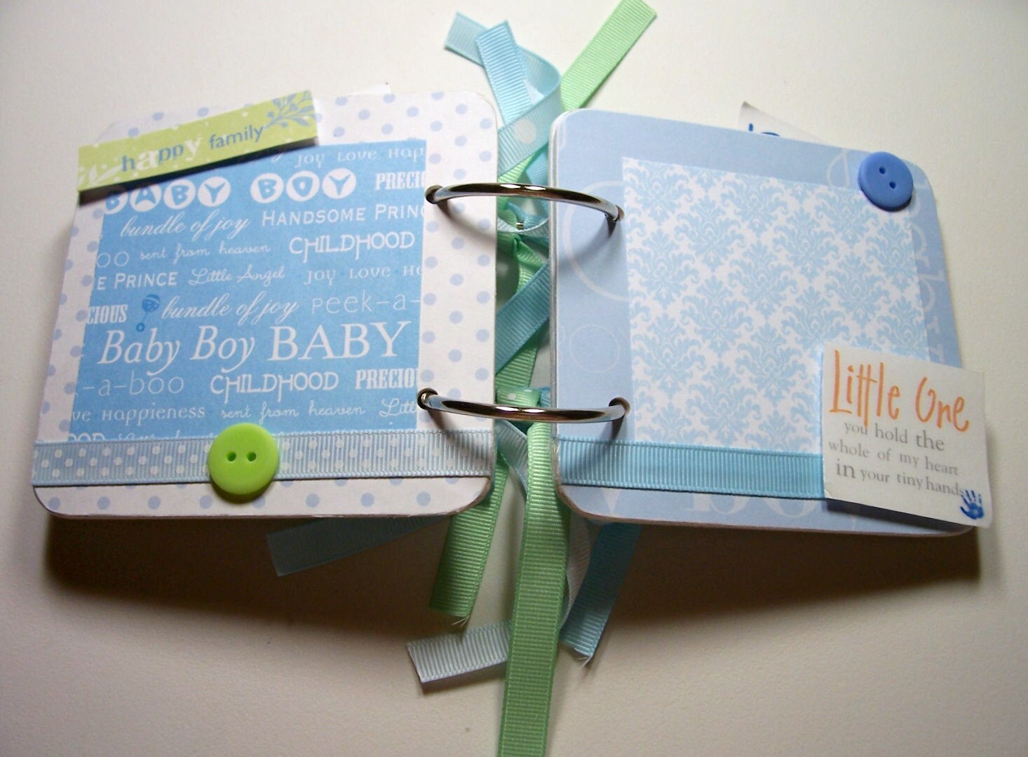 Baby Boy Mini Album Baby Boy Album Baby Boy Gift New Baby - Etsy Canada