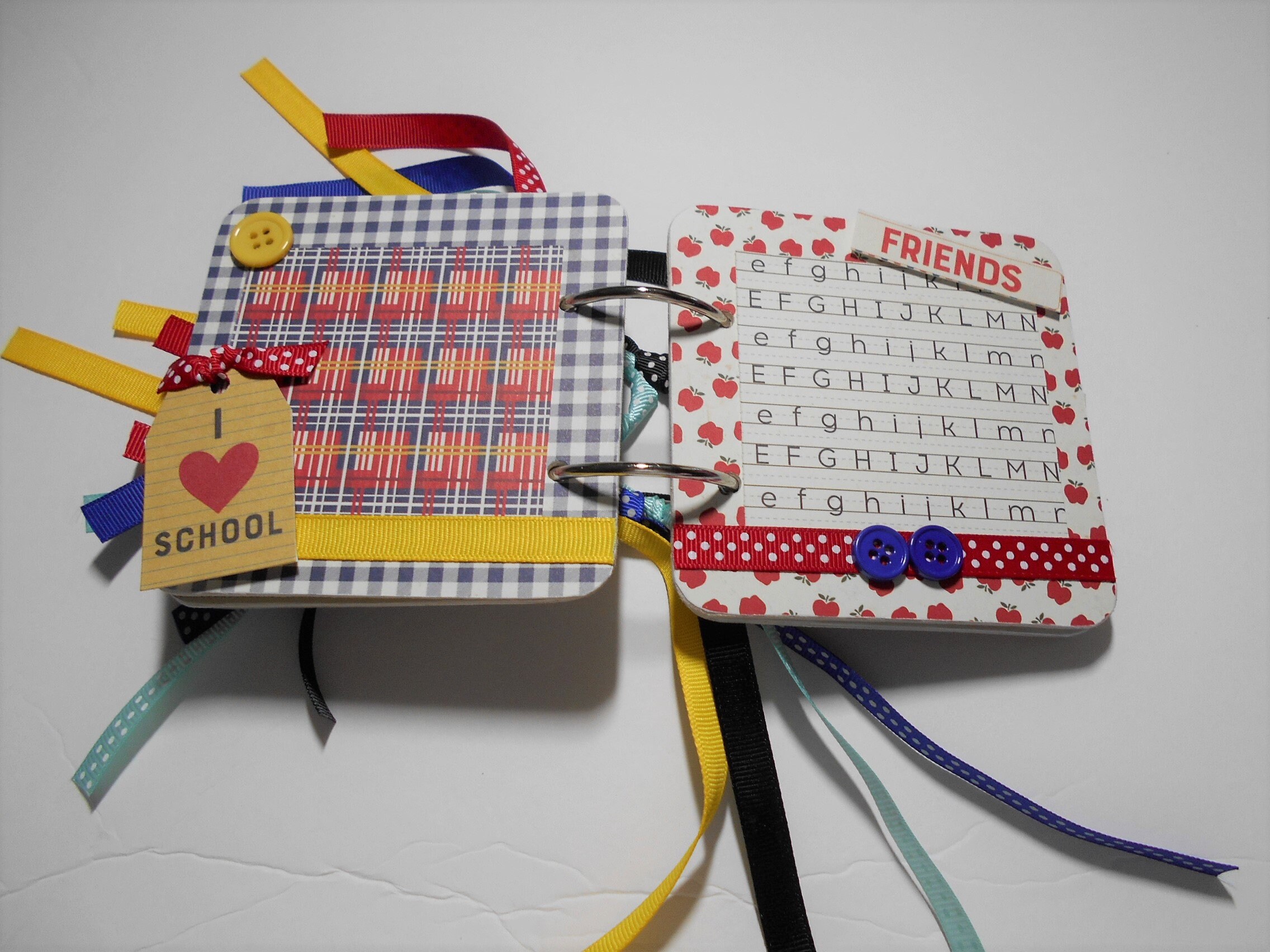 First Day of School Mini Album - Etsy