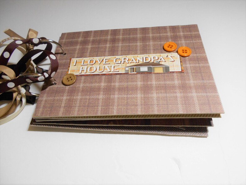 Grandfather Mini Album - Etsy