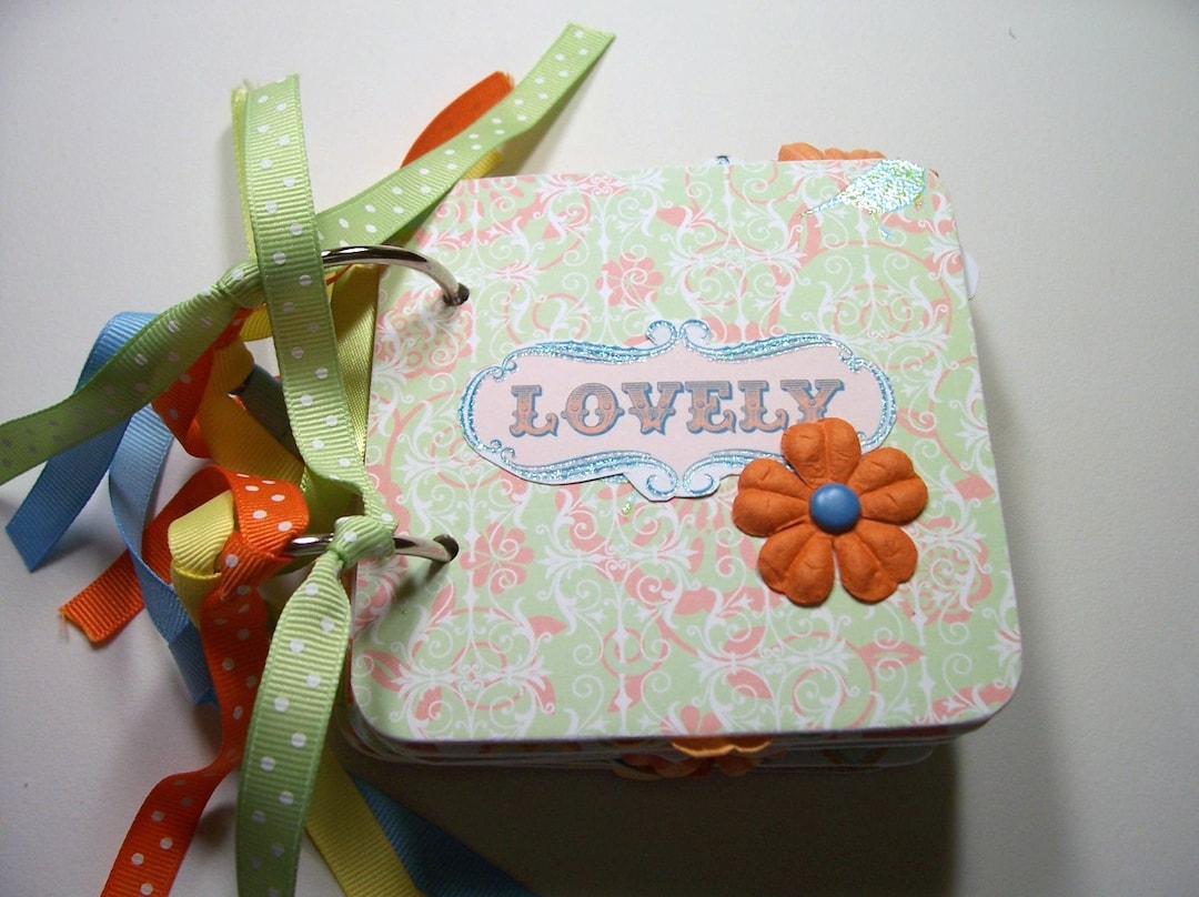 Friends Mini Album, Friends Scrapbook, Chipboard Album, Premade Album ...