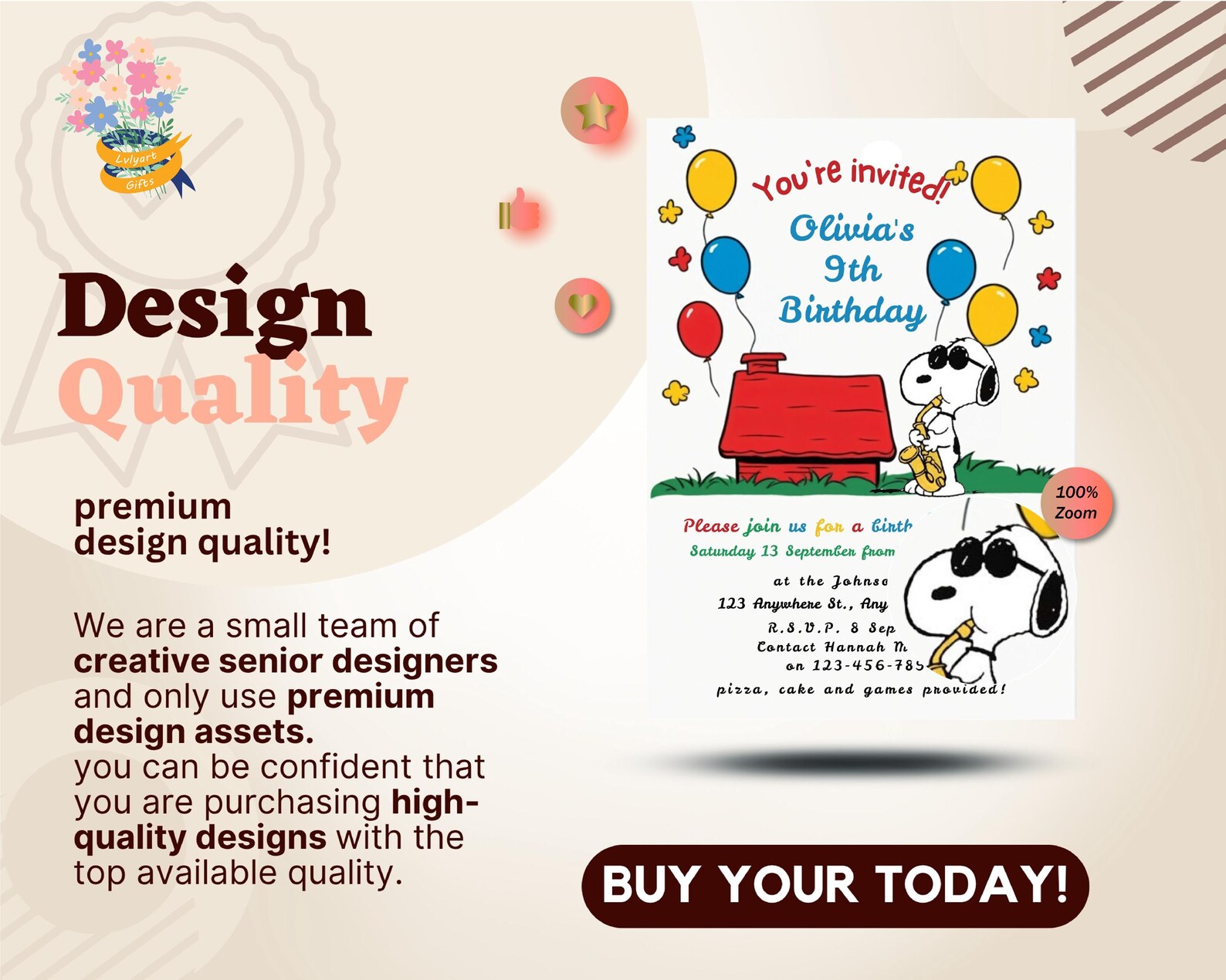 Editable Snoopy Birthday Invitation Snoopy Invitation Birthday Party ...