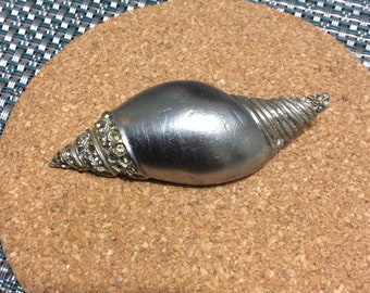 Shell Brooch | Etsy