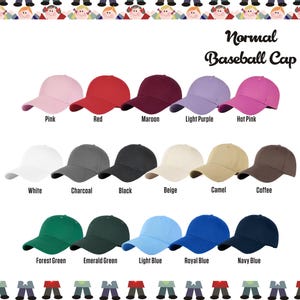 Custom Text Embroidered Hat, Personalized Saying Cap, Vintage Baseball ...