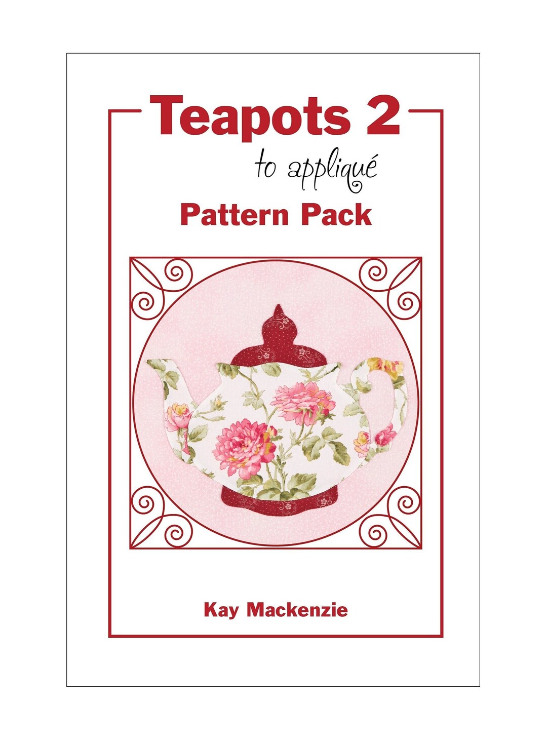 Teapots 2 to Appliqué Pattern Pack, Teapot Patterns - Etsy