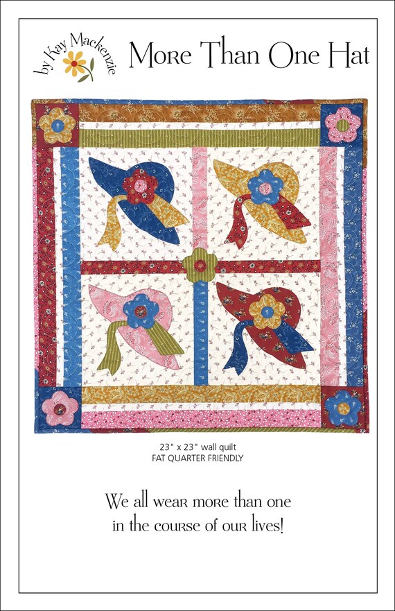 Hats Quilt Pattern More Than One Hat - Etsy