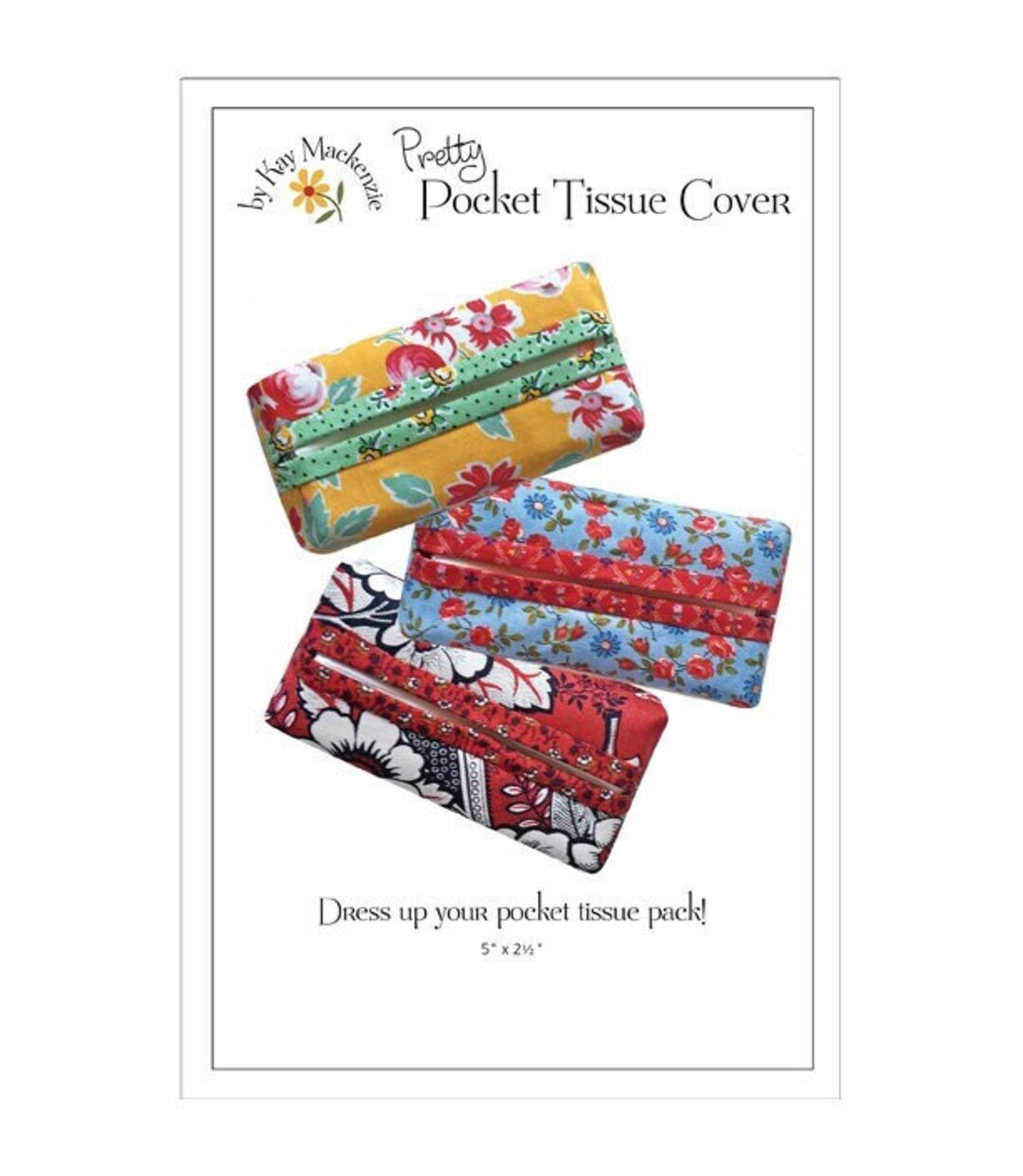 Pretty Pocket Tissue Cover Pattern, Tissue Holder Pattern - Etsy