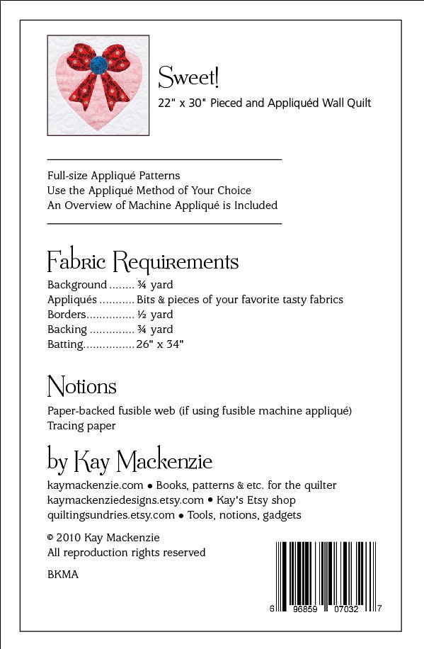 Sweet Desserts Quilt Pattern - Etsy