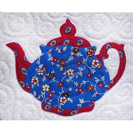 Teapots 2 to Appliqué Pattern Pack, Teapot Patterns - Etsy
