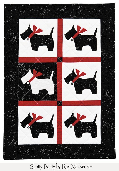 Scotty Dog Quilt Pattern - Etsy